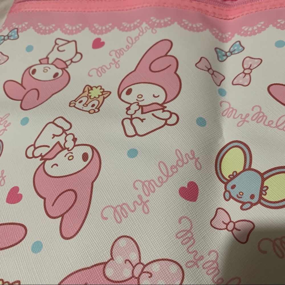 My Melody Pink Laptop/ File Bag - Gem